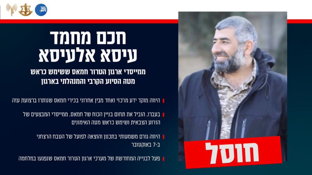 IDF giết chết nhà sáng lập Hamas, 'kẻ dàn dựng' vụ tấn công Israel 7/10