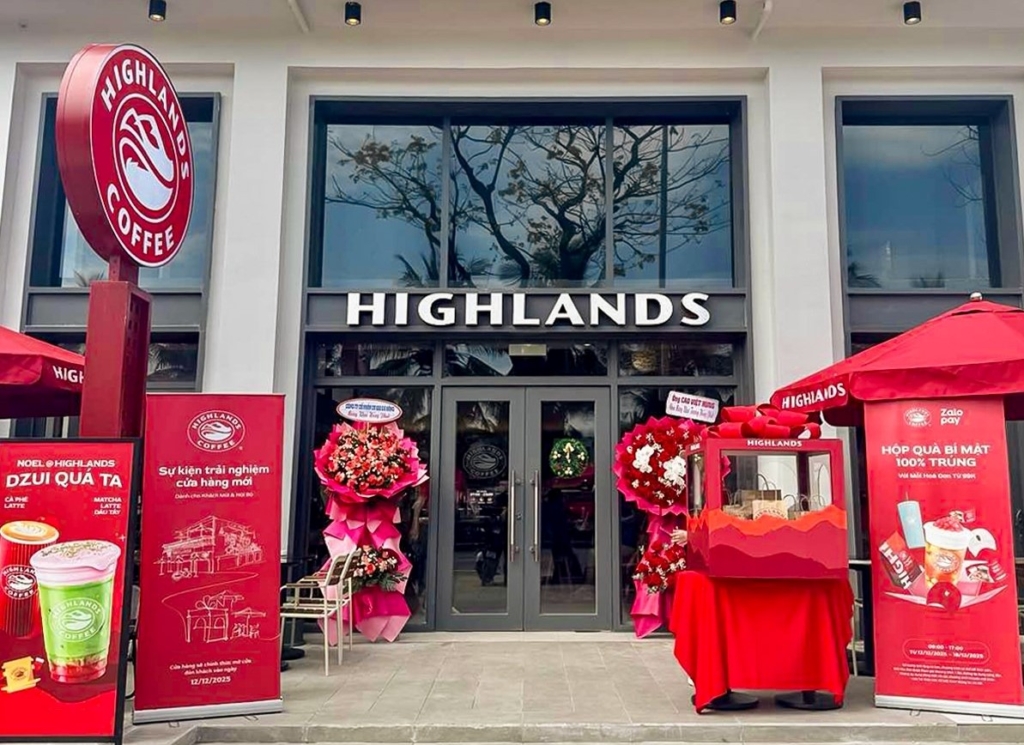 Highlands Coffee là đối tác tiêu thụ lớn của Công ty Cổ phần Đồ hộp Hạ Long